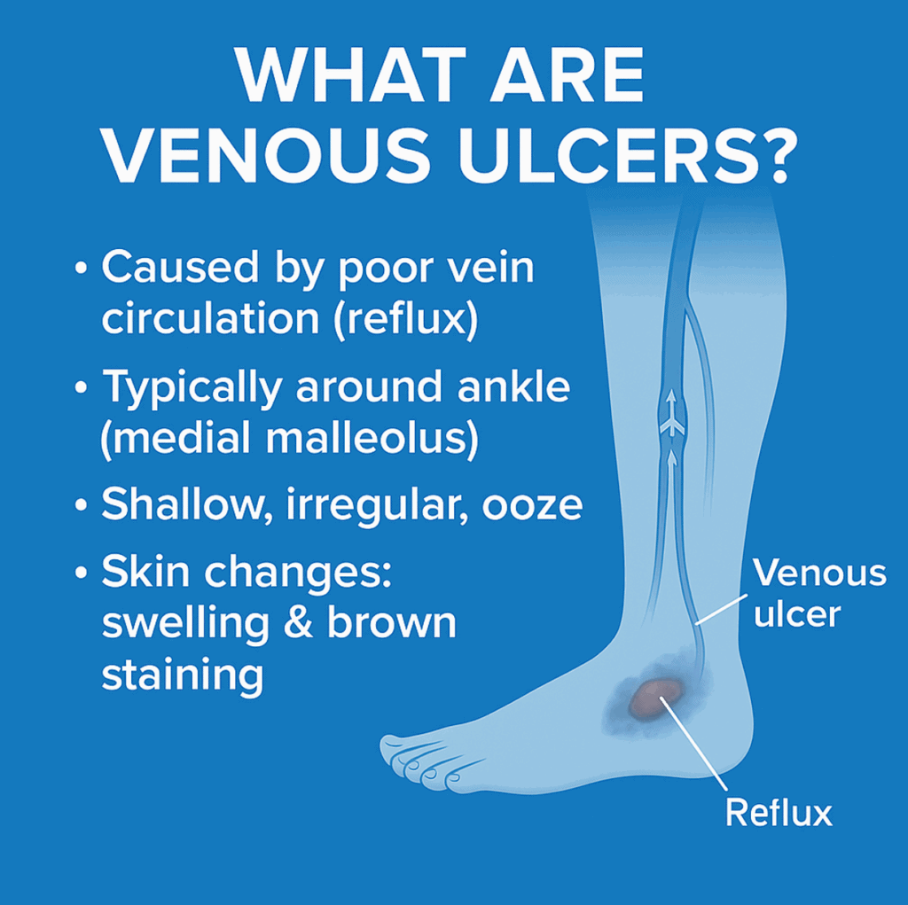 Venous Ulcers Treatment in Delhi: Causes, Care & Minimally Invasive ...